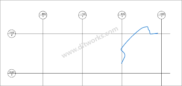 [TIP] 2D뷰 투영, 단면 투영 시 카라인을 자동 생성하여 확인하는 방법 - 디아이티웍스:OPR3D MODView 3DWS 총판